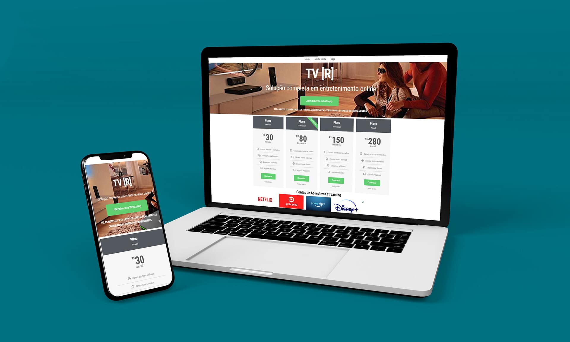 Site institucional - WDRC